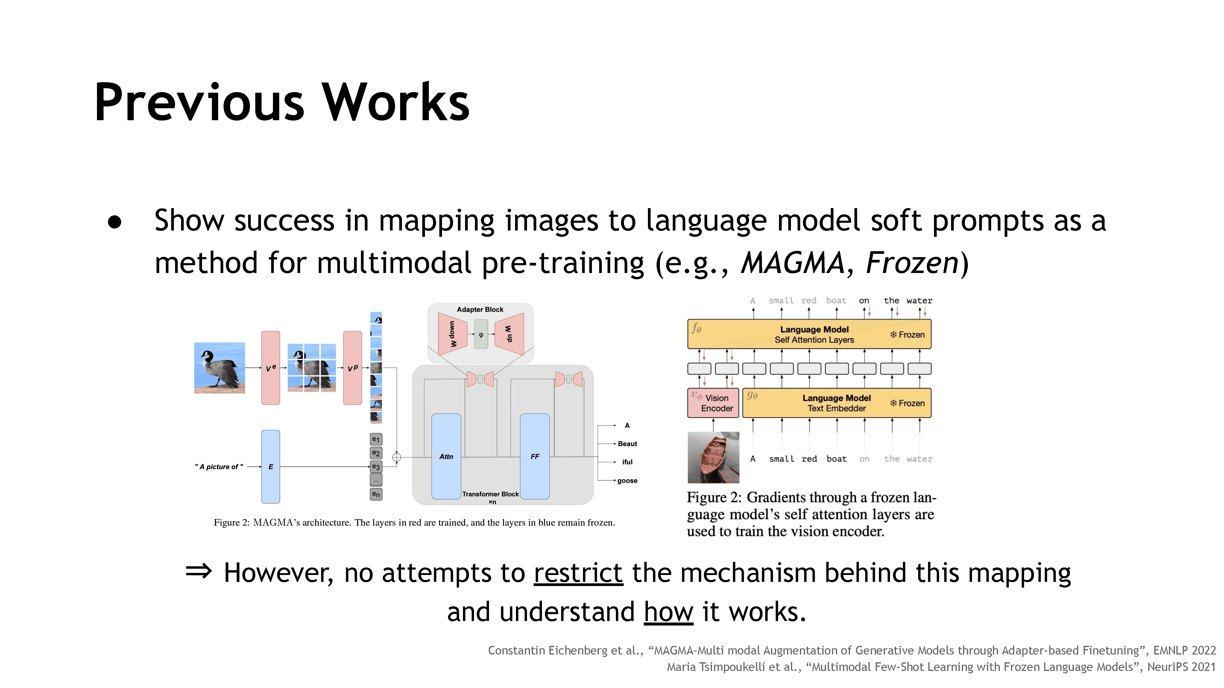 Linearly Mapping from Image to Text Space