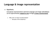 Linearly Mapping from Image to Text Space